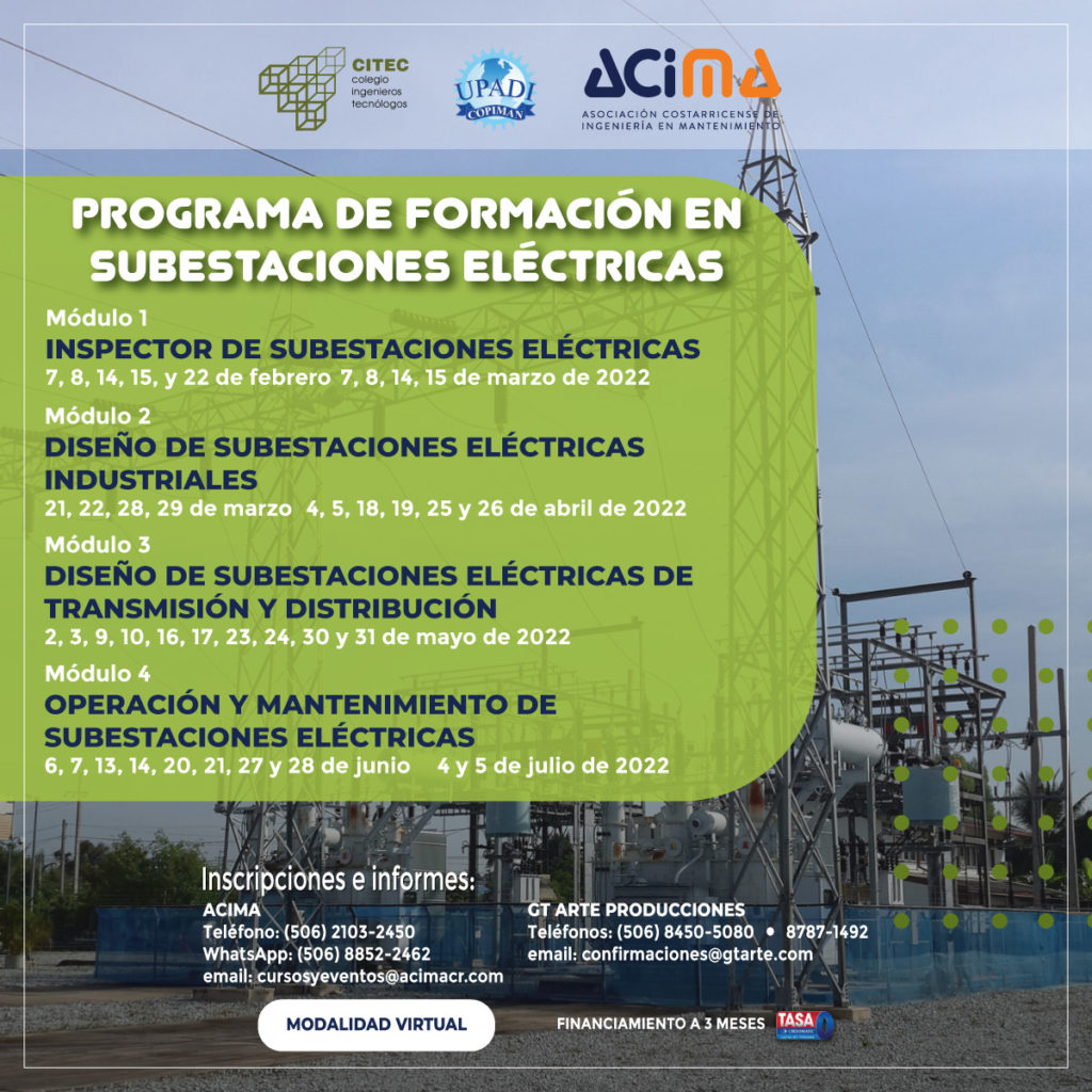 Programa de formación en Subestaciones Eléctricas. Módulo 2: Diseño de ... Programa de formación en Subestaciones Eléctricas. Módulo 2: Diseño de ...